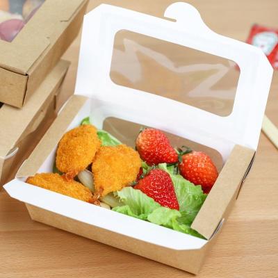 China White Cardboard Customized Gift Box Paper Fast Food Packaging Box For Restaurant Snacks for sale