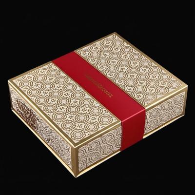 중국 친환경 선물 상자 (핫 스탬핑 및 UV 엠보싱) 판매용