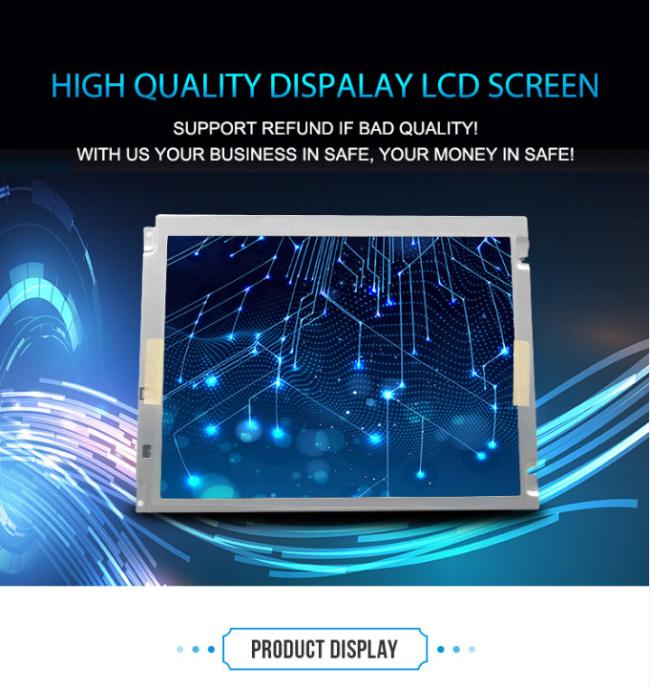 TX20D207VM0AAA High Brightness 8 Inch WLED TFT LCD Display Panel Modules 20-Pin LVDS 1280*768 Resolution