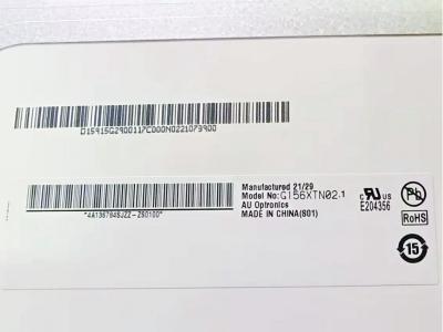 China G156XTN02.1 15.6-Inch TFT LCD Display Module with 1366*760 Resolution for sale