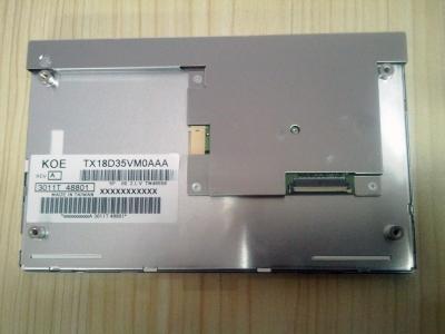 China Novo Display LCD de Uso Industrial 7 polegadas 800*480 TFT LCD PAINEL TX18D35VM0AAA em estoque à venda