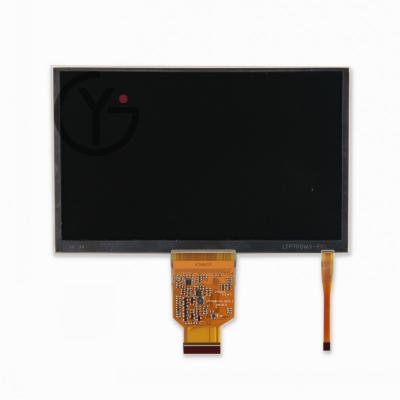 China 40 pins FPC 7 inch 800*480  lcd display for Portable DVD Player and Digital photo frame LTP700WV-F01 for sale