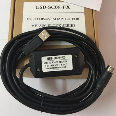 Китай USB-SC09-FX Кабель для программирования ПЛК USB - RS422 АДАПТЕР для ПЛК серии FX FX2N/FX1N/FX0/FX0N/FX0S/FX1S/FX3U продается