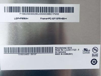 중국 G220SVN01.0 22.0인치 1680*1050 WLED TFT-LCD 디스플레이 화면 LCD 모듈 재고 있음 판매용