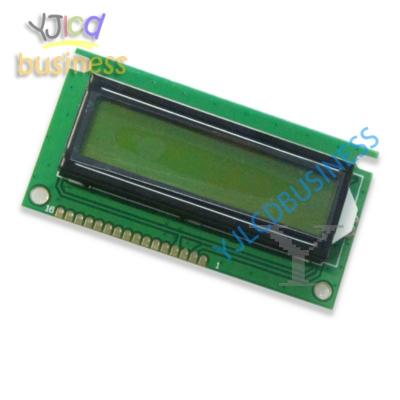 China 16 Pin Pad 2.3 Inch 16 Characters * 2 Lines YG-LED STN Lcd Display for sale