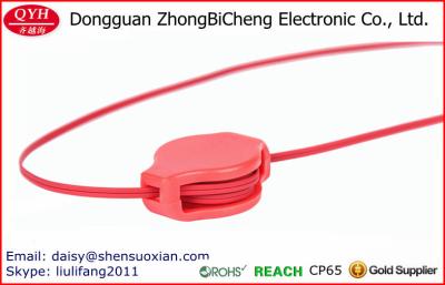 China Red Color Two Sided Pull Sync Data Micro Retractable Usb Cable for sale