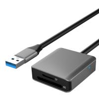 China OEM 20cm Cable USB Card Reader Gen1 USB3.2 Type A Card Reader for sale