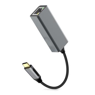 China 5GbE USB C To Ethernet Adapter LAN Cable Adapter For Laptop Lightning for sale