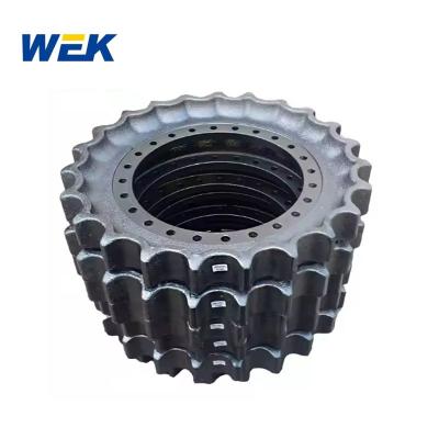 China EX60-1-2-3-5 Rodas de engrenagem de escavadeira Subcarro Peças sobressalentes Rodas à venda