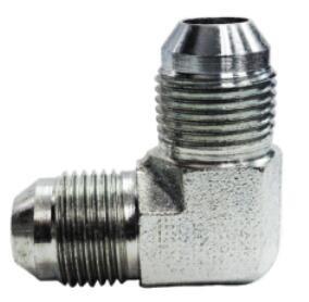 China Metric Fittings Adapters 37 Degree Male Tube Union Elbow SAE # 070201 Parker’S P/N ETX for sale