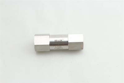 China 6000PSI Double Ferrule Fittings BSP Thread Stainless Steel Check Valve for sale