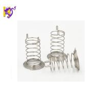 China Nickel Plated Stainless Steel Touch Button Spring 0.05-20mm for PCB Switch for sale