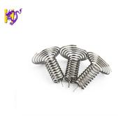 China Nickel Plated Stainless Steel Touch Button Spring 0.05-20mm for PCB Switch for sale