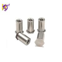 China Stainless Steel BSO-M5 Self Clinching Standoffs Hex Blind Rivet Threaded Insert 304 for sale