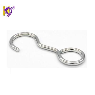 Китай Изготовленный на заказ цинк утюга покрыл зажим Wireforms Carabiner крюка формы s регулирует весну продается