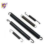 China Assorted Variable Tension Double Hook Coil Spring Black Zinc Plated 0.05mm-20mm for sale