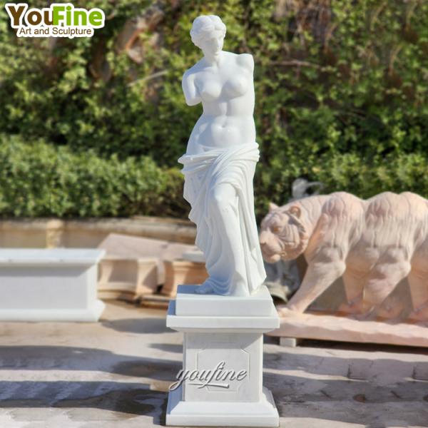 Quality Greek Garden Life Size Marble Goddess Statue of Aphrodite Sculpture for sale