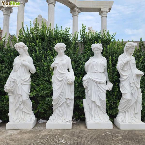 Quality Premium Crafted Four Season Sculptures Marble Statues for Export for sale