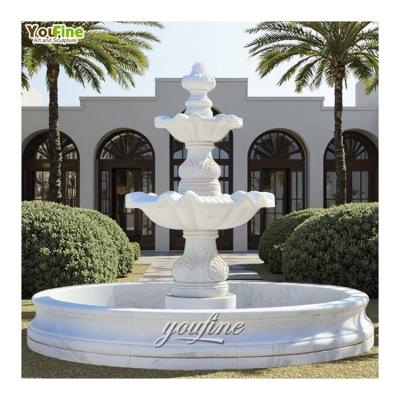 China Modern Architectural Decor Simple Marble Dubai Fountain for sale