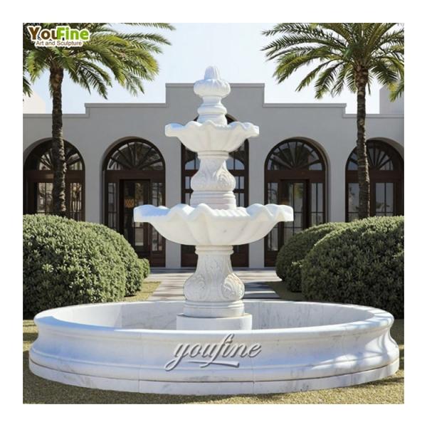 Quality Modern Architectural Decor Simple Marble Dubai Fountain for sale