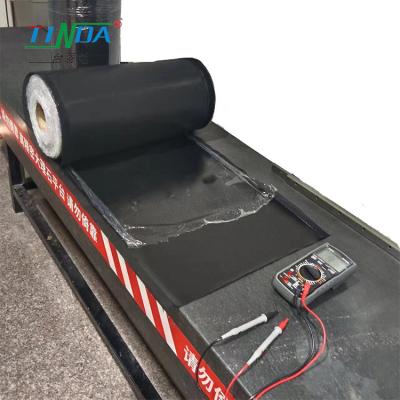 China Conductive Rubber Sheet Black Sheet with Fabric Mesh in Roll for sale
