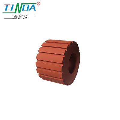 Cina Personalizzare resistenza all'usura e allo slittamento scanalatura ruota di silicone per l'uso in ambiente di lavoro ad alta temperatura in vendita