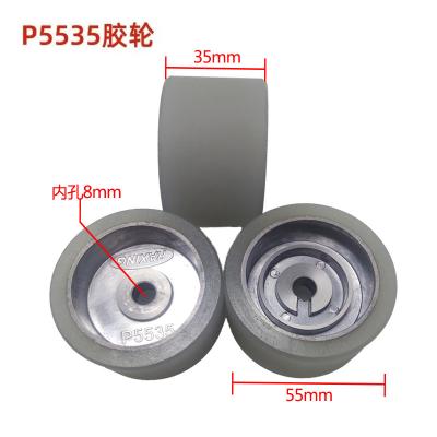 China Tolerance Up To 0.02mm P5535 Rubber Feed Rollers with Anti-Skid Porformance and Polyurethane Material for sale