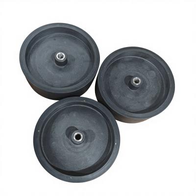 China Customized  Rubber Roller Wheel Rubber Roller Wheel Perfect For Tennis ball Launching for sale