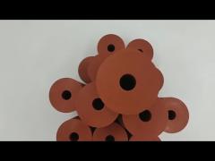 Aanpasbare warmteoverdracht warm stempelen Silicone wielen slijtvastheid