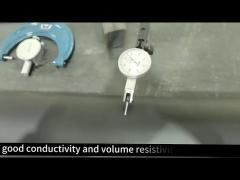 High Flexibility Cylindrical Eletrical Conductive Rubber Roller