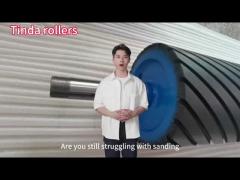 Grooved NBR roller for grinding machinery.mp4