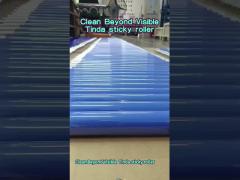 sticky roller wheel