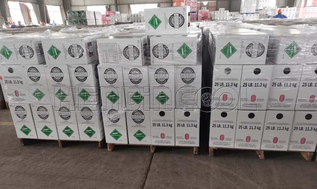 99.9% Pure Refrigerant Gas R507 in Disposable Steel Cylinder