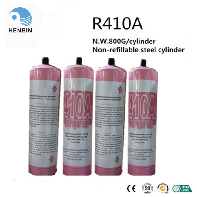 Mini Can Refrigerant Gas R134A R410A R404A R407c