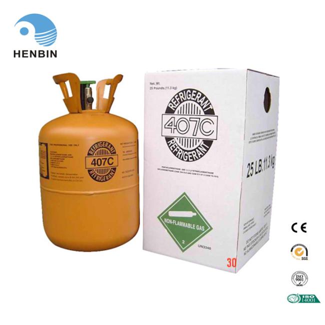 Customizing Packing Auto Household Used R407c Air Conditioning Refrigerant Gas