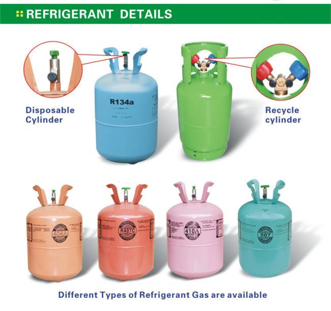 Mixed Refrigerant R404A for Automobile Air Conditioner
