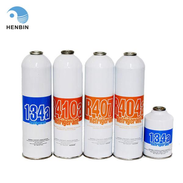 Quality Colorless 99.99% R134A Refrigerant Empty 2 Piece Tinplate Can To Fill Refrigeran for sale