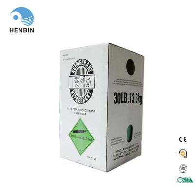 Quality 99.9% 13.6kg Refrigerant R134A Disposable Cylinder For AC System for sale