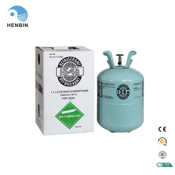 Quality 99.9% 13.6kg Refrigerant R134A Disposable Cylinder For AC System for sale