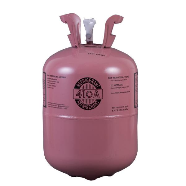 Quality CAS 75-28-5 HFC R410A Refrigerant 25lb 11.3kg Gas For Ac for sale