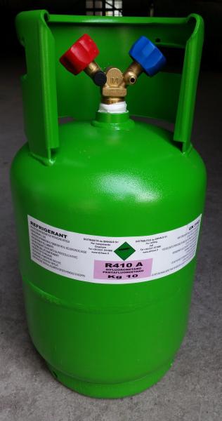 Quality 11.3kg R410a 25 Lb Cyl Refrigerant 25 Lb 410a Refrigerant Gas for sale