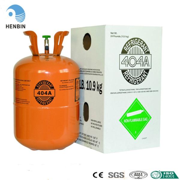 Quality 10.9kg Mixed Refrigerant R404A For Automobile Air Conditioner for sale