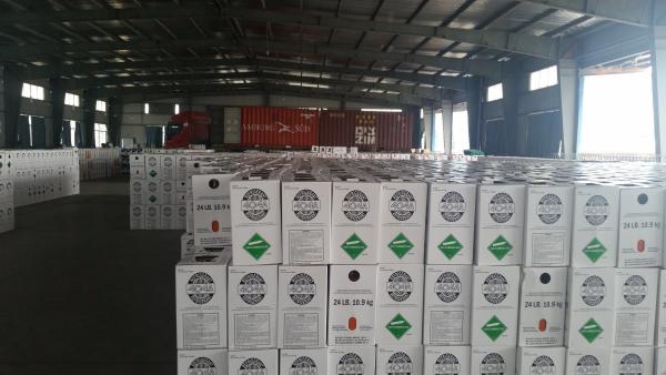 Quality 10.9kg 24LB R404c Refrigerant Recyclable Cylinder Ce Approved for sale