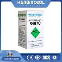 Quality Household R407C Air Conditioning Refrigerant R407C HFC 11.3kg for sale