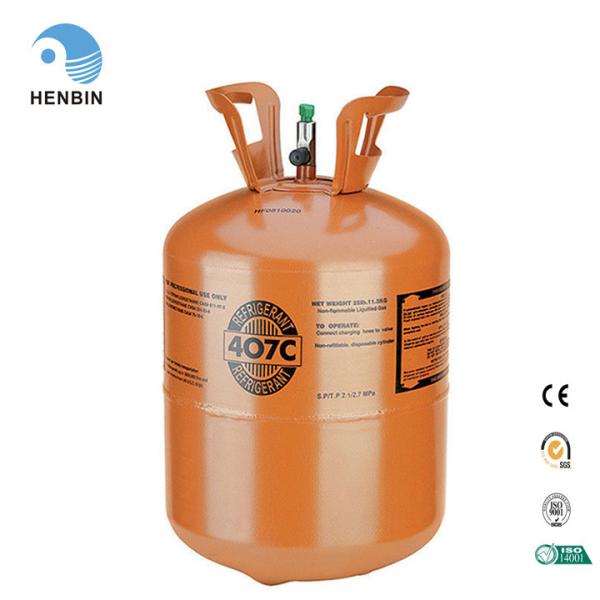 Quality 11.3kg Air Conditioner 407c Refrigerant Disposable Cylinder for sale