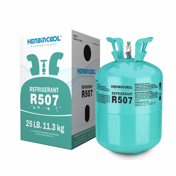 Quality Ton Cylinder R507A Refrigerant 99.99 Purity 507a HFC Refrigerant for sale