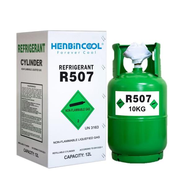 Quality Ton Cylinder R507A Refrigerant 99.99 Purity 507a HFC Refrigerant for sale