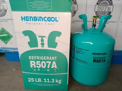 Quality Ton Cylinder R507A Refrigerant 99.99 Purity 507a HFC Refrigerant for sale