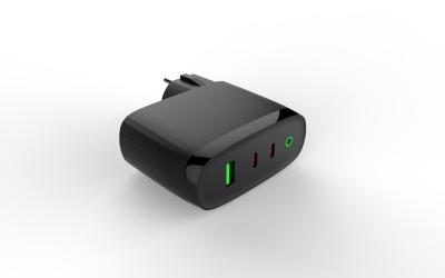 Cina Caricatore all'ingrosso delle porte USB 120W GaN Phone Travel Quick Wall del portatile 3 di alta qualità in vendita