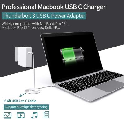 Chine Chargeur ignifuge compatible de MacBook Pro de P/N A1719 87W USB C à vendre